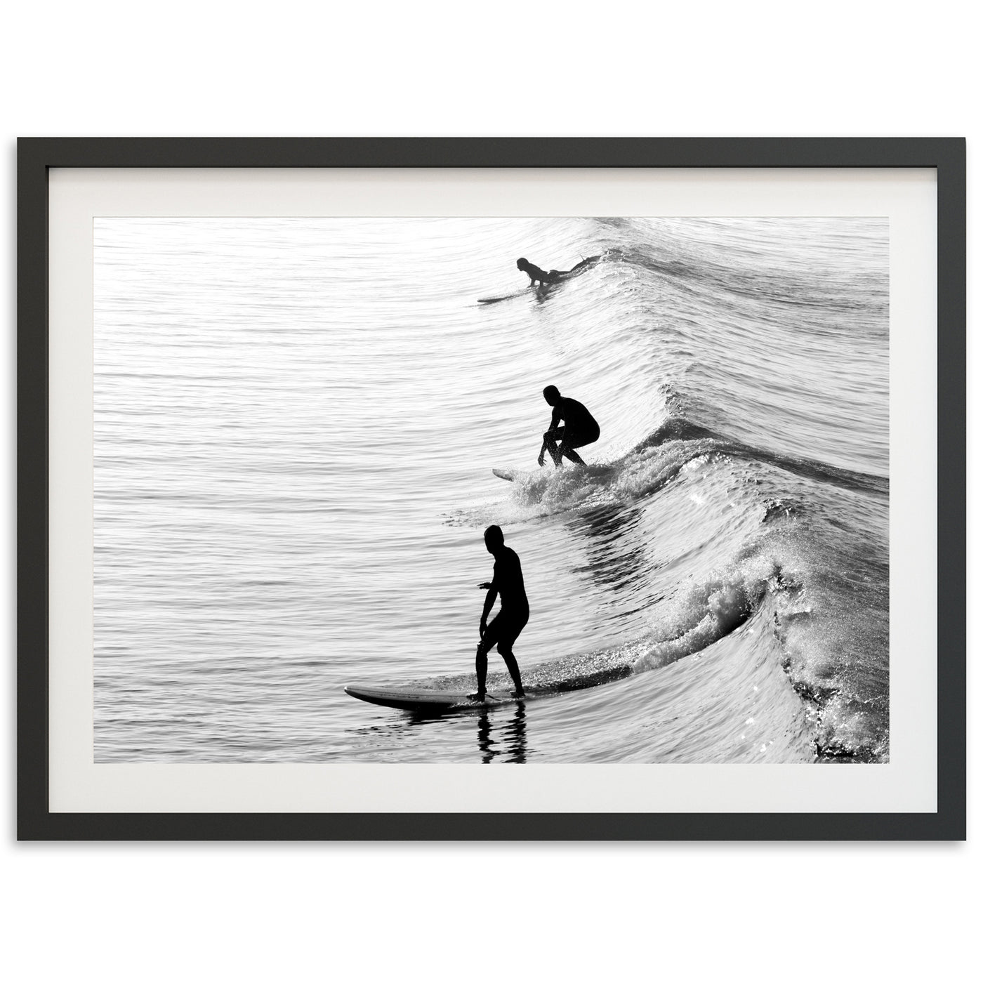 Surf Ocean Beach Art | Shutter & Frame | Party Wave