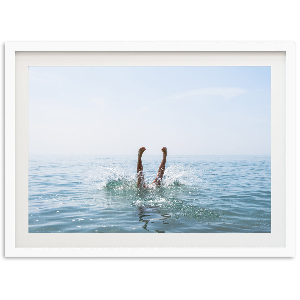 Coastal Ocean Photography Beach Art | Shutter & Frame | Dive